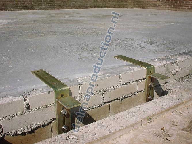 Kozijn stelbeugel - Kozijn Stelbeugel - Delma Production