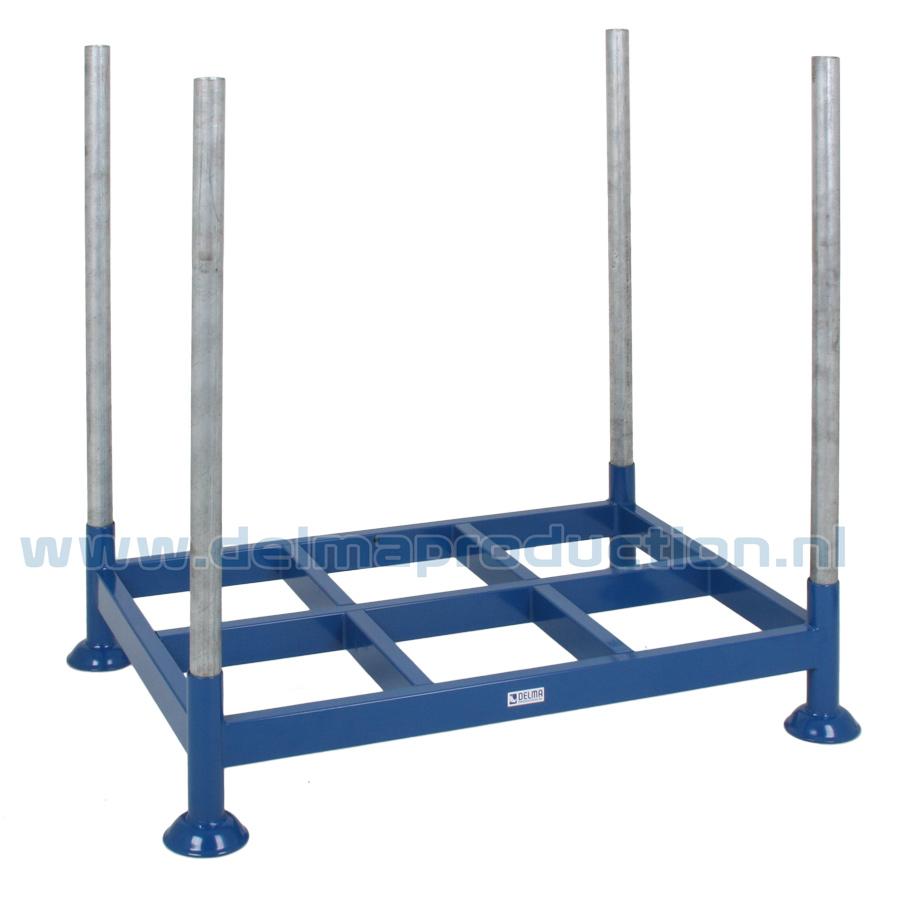 Stapelpalette 4 Fächer - Stapel Palette - Delma Production